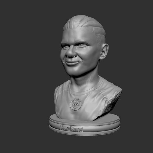 ⚽ ERLING HAALAND : COLLECTION 2 Statue・ STL File for ・Cults