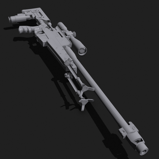 STL file BT APR 308 Sniper ( Prop-Gun ) 1/1 Scale 🔫 (3MF)・3D print ...