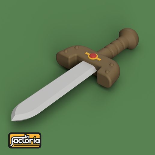 3D file KOKIRI SWORD - THE LEGEND OF ZELDA - MODEL KIT 🗡️ ・3D printer design to download・Cults