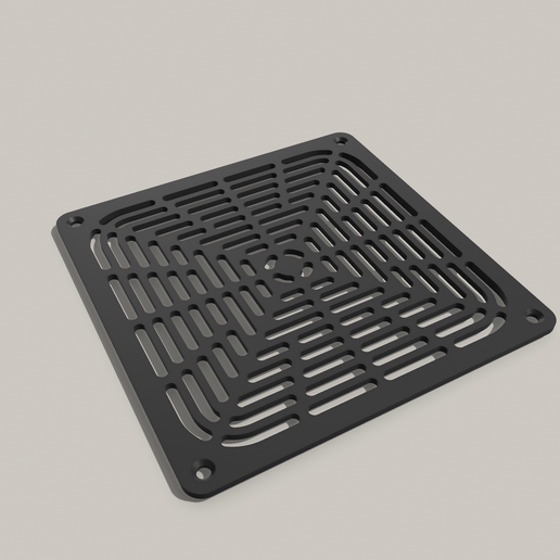 3MF file PC ventilation grille insert 🆒 ・3D print model to download・Cults