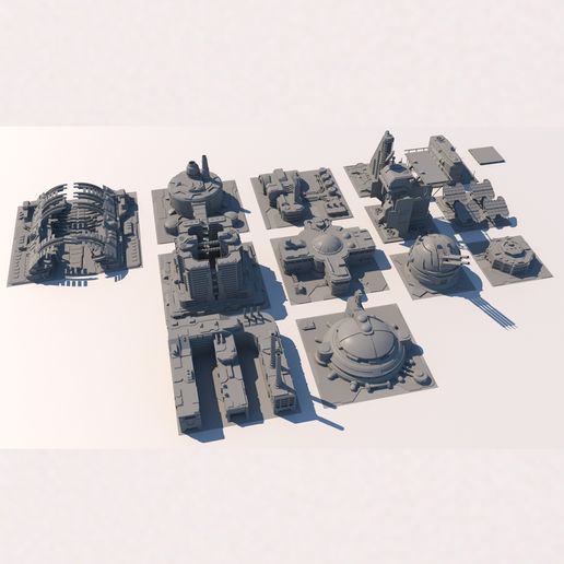 sci fi architecture types