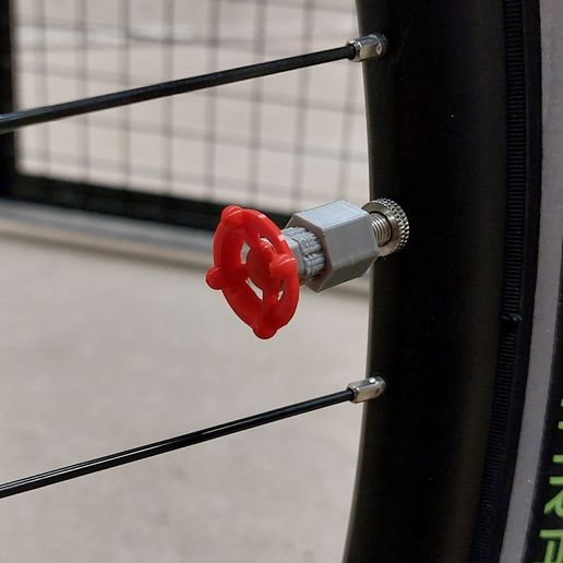 🚲 Bike tyre valve cap...Valve・ STL File for ・Cults