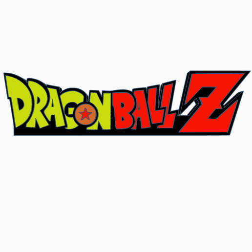 🐉 DRAGONBALL Z Logo Display by MANIACMANCAVE3D・ STL File for 3D ...