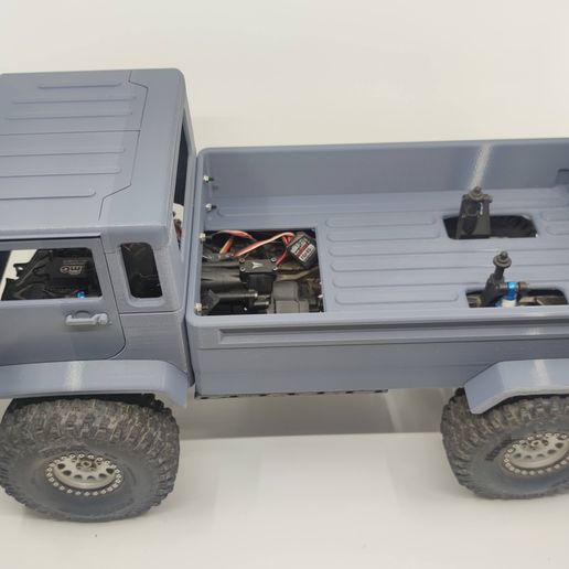 🚗 Crawler FC - 1/10 RC body 313mm・ STL File for 3D printing and CNC ...