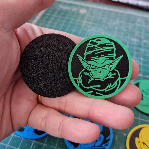🪙 Piccolo (DBZ) collectible coin・ STL File for 3D printing・Cults