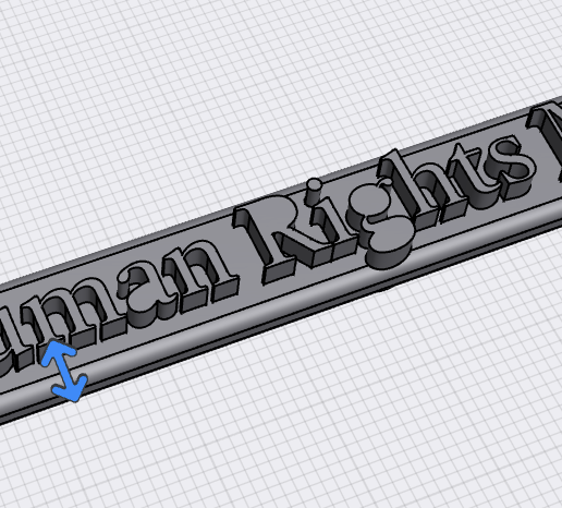 Free STL file Human Rights Matter 🏫 ・Model to download and 3D print・Cults