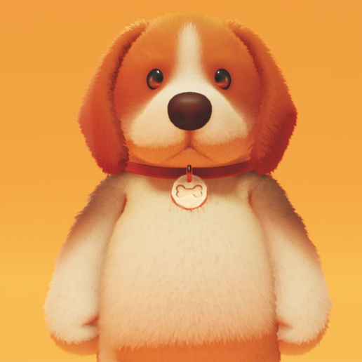 OBJ file Party Animals Lou 🥳 ・3D printable model to download・Cults