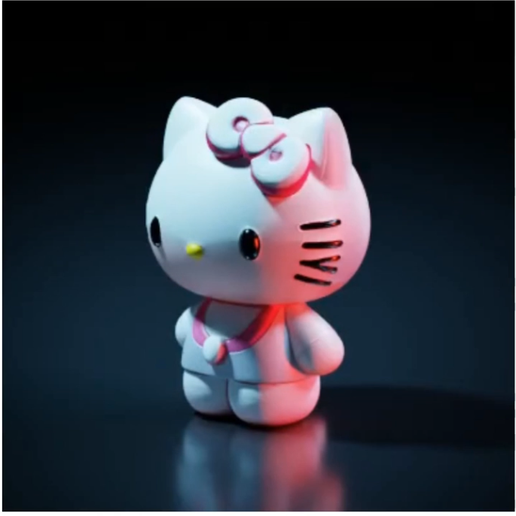 👋 Hello Kitty・ STL File for 3D printing・Cults