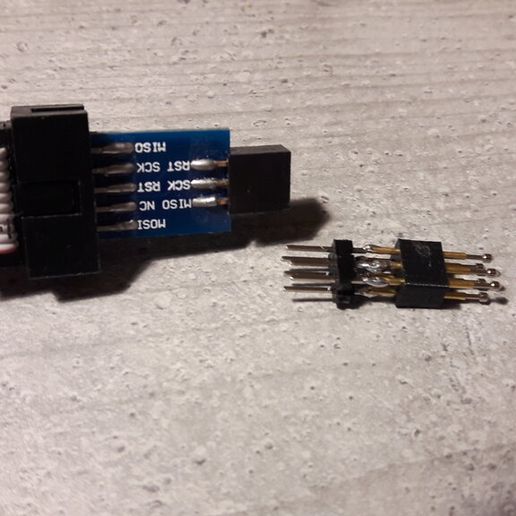 Free STL file Pogo pins adapter for AVR microcontroller programmer・3D ...