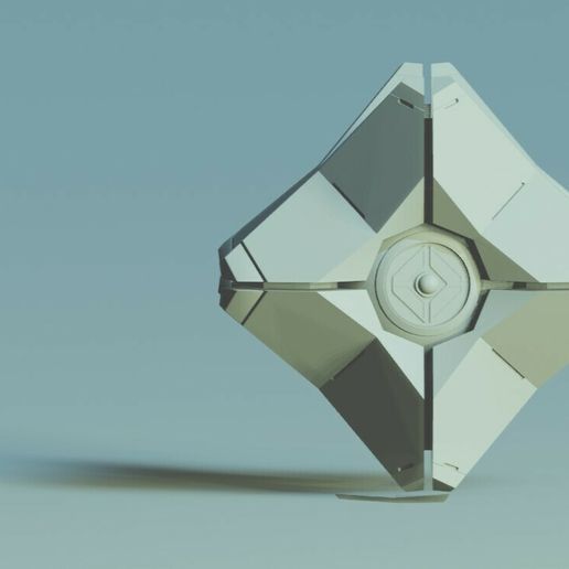 👻 Ghost Shell Destiny・Free STL File for 3D printing・Cults