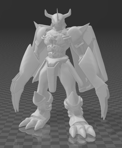 STL file Wargreymon 🦸 ・3D print object to download・Cults