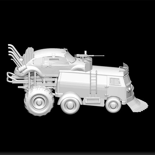 STL file War Vehicle 3D Print Model - Military Tank STL File - Armored ...