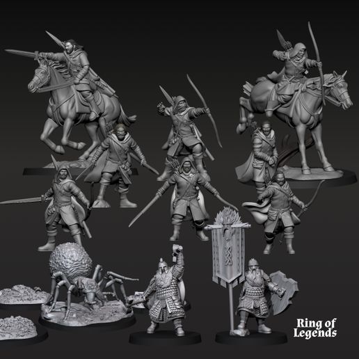 3D file August Release Pack - Digital | Release pack | Fantasy | Ring ...