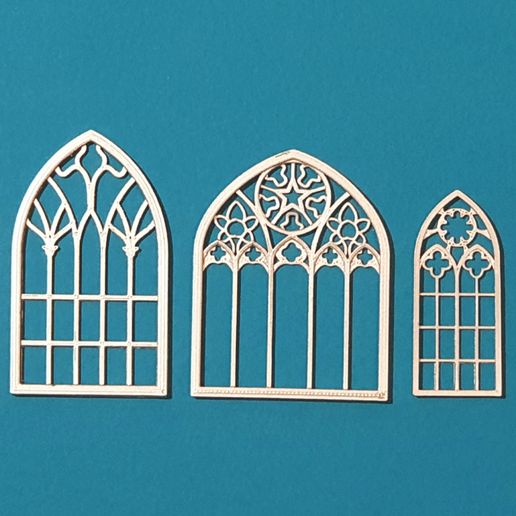 🪟 Gothic window vol.2・ STL File for ・Cults