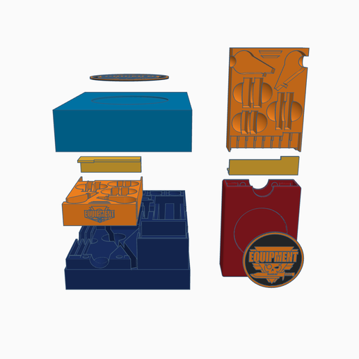 🎲 Kill Team 2024 - Equipment Holder (and Dice Tray!)・ STL File for 3D ...