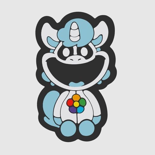 Free 3D file CraftyCorn Keychain, Refrigerator Magnet, and Wall Decor ...