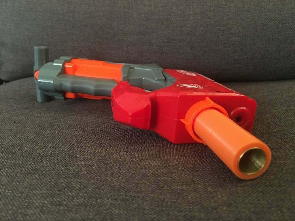 Free STL file Nerf Mega Bigshock Inline Magazine (inline clip)・3D printing design to download・Cults