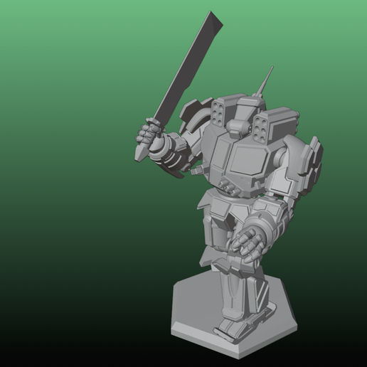 🧸 Surtur Battlemech・Free 3D File for ・Cults