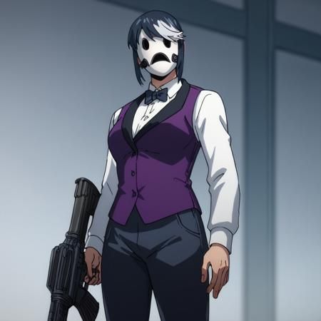 Fichier 3D High-Rise Invasion /Tenkū Shinpan Mask 🔫 ・Modèle imprimable ...