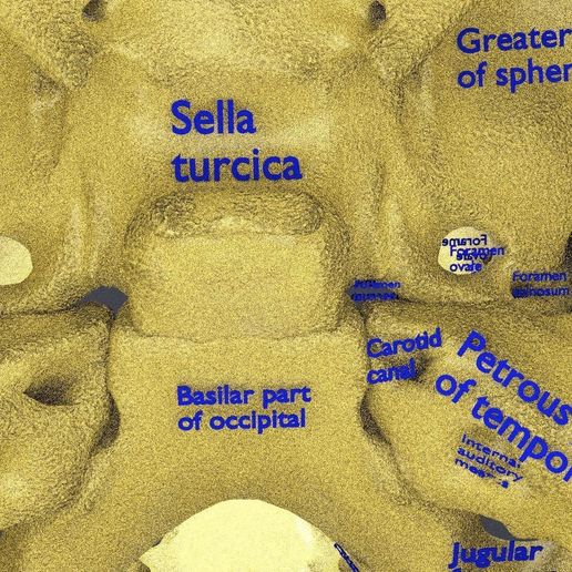 💀 Human skeleton set complete separable labelled bone names parts 3D ...