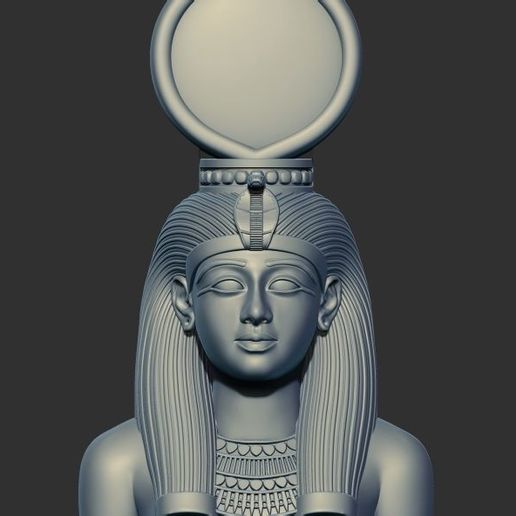 3D file Isis statue goddess of healing and magic 3D printable model 🪄 ...