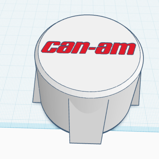 🛞 Can-Am Wheel Nut Cover・ STL File for 3D printing・Cults
