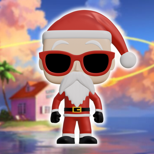 STL file FUNKO MASTER ROSHI - SANTA CLAUS 🎅 ・Model to download and 3D ...