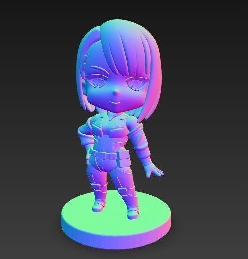 🦸 lucy cyberpunk edgerunners・ STL File for 3D printing・Cults