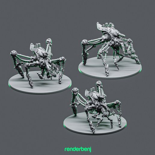 🔫 CULT OF THE NECROTECH - COLLECTION・ 3D File for 3D printing・Cults
