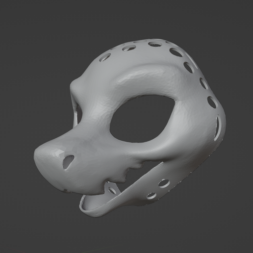 🐉 Wickerbeast STL Fursuit Head Base | For Pla/Petg + Tpu printing・ 3D ...