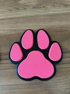 🐕 Large Dog Paw Fidget Clicker・ 3MF File for 3D printing・Cults