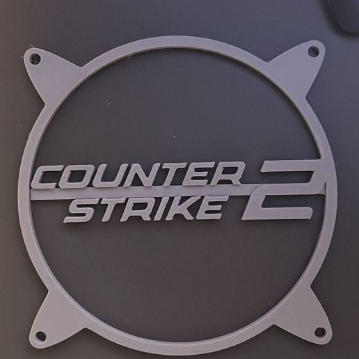 STL file Counter Strike 2 PC Case Fan Cover 😤 ・3D printable design to ...