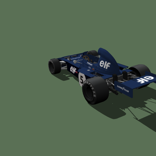 🚗 Tyrrell 006 (Formula One Car) - Tyrrell Racing - 1973・ STL File for ...