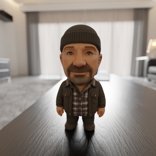 🧒 The Edge chibi・ 3D File for 3D printing・Cults