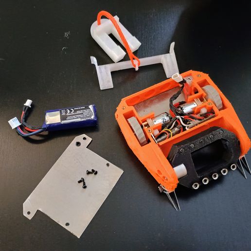 🤖 Project G1 Gen.2 1104 - 150 g Combat Robot kit・ STL File for 3D ...