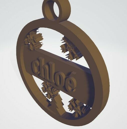 STL file Christmas bauble First name Chloé 🎄 ・3D print model to ...