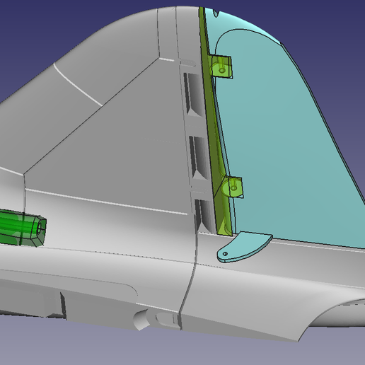 STL file Zero Rudder Addon 📻 ・3D print model to download・Cults