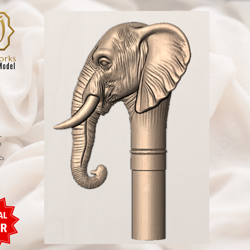 🚶 8 Walking Stick Handle STL Bundle | 3D Print Cane Handles | Instant ...
