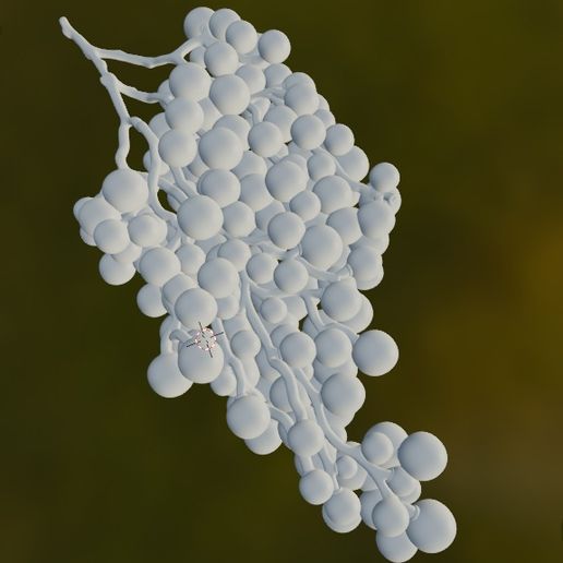 🍇 11 Bunches of grapes・ STL File for 3D printing・Cults