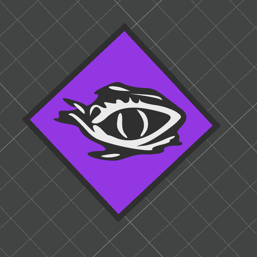 😵 Dead By Daylight - Objeto de obsesión Icono de ventaja・Archivo STL ...