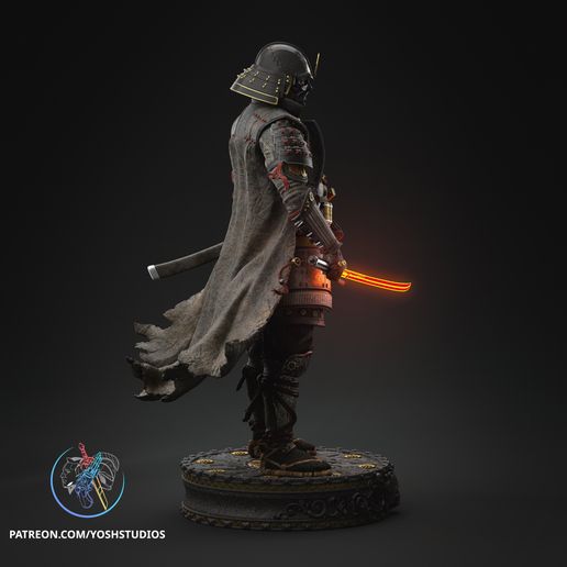 🖨️ Sengoku Darth Vader Statue 3D Printer File・ STL File for 3D printing ...