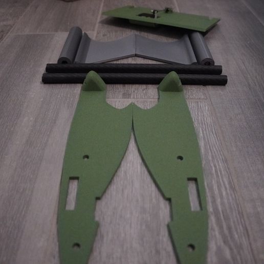 🚁 Nano Drak Carbon Fiber Boom Kit・Free 3D File for ・Cults