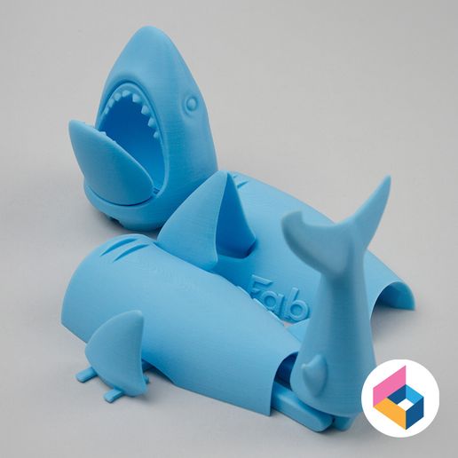 Archivo STL Foldable Shark - Flexi 🦈 ・Plan para descargar y imprimir en ...