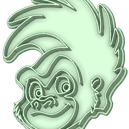 STL file Terk cara Tarzán cookie cutter 🍪 ・Design to download and 3D ...