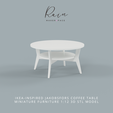 ☕ IKEA INSPIRED JAKOBSFORS Coffee Table, Miniature Coffee Table ...