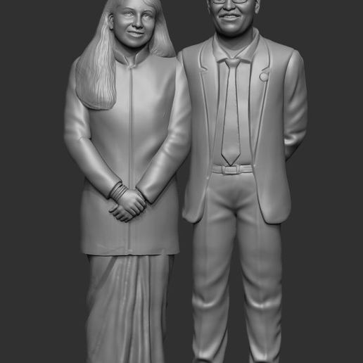 🧑‍🤝‍🧑 couple・ STL File for 3D printing・Cults
