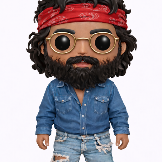 👾 Cheech - Pop style・ STL File for 3D printing・Cults