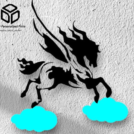 Free STL file Skyborne Majesty: Pegasus Horse 🐎 (OBJ and 3MF)・3D printing model to download・Cults