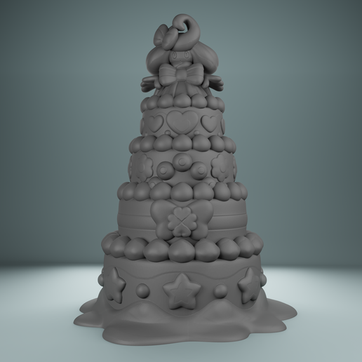 🐉 869-Gigantamax Alcremie・ STL File for 3D printing・Cults