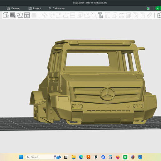 🆕 New 2026 Mercedes Unimog ultimate offroad4x4 hoolow shell body, rc ...